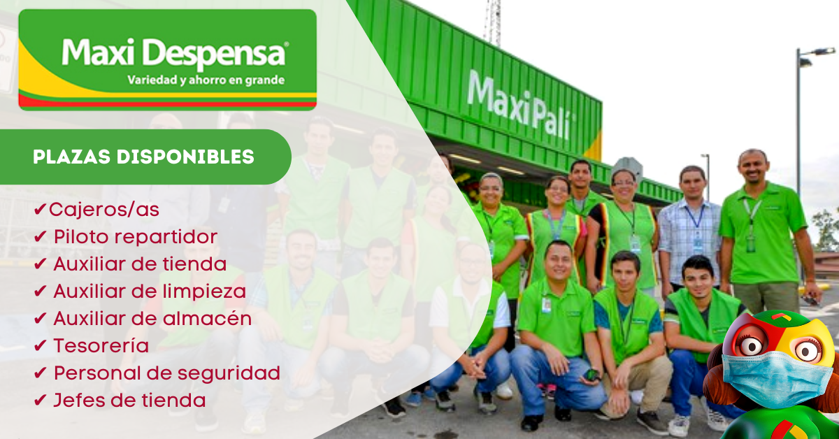Maxi Despensa ofrece trabajos en todos sus tiendas POSTULA